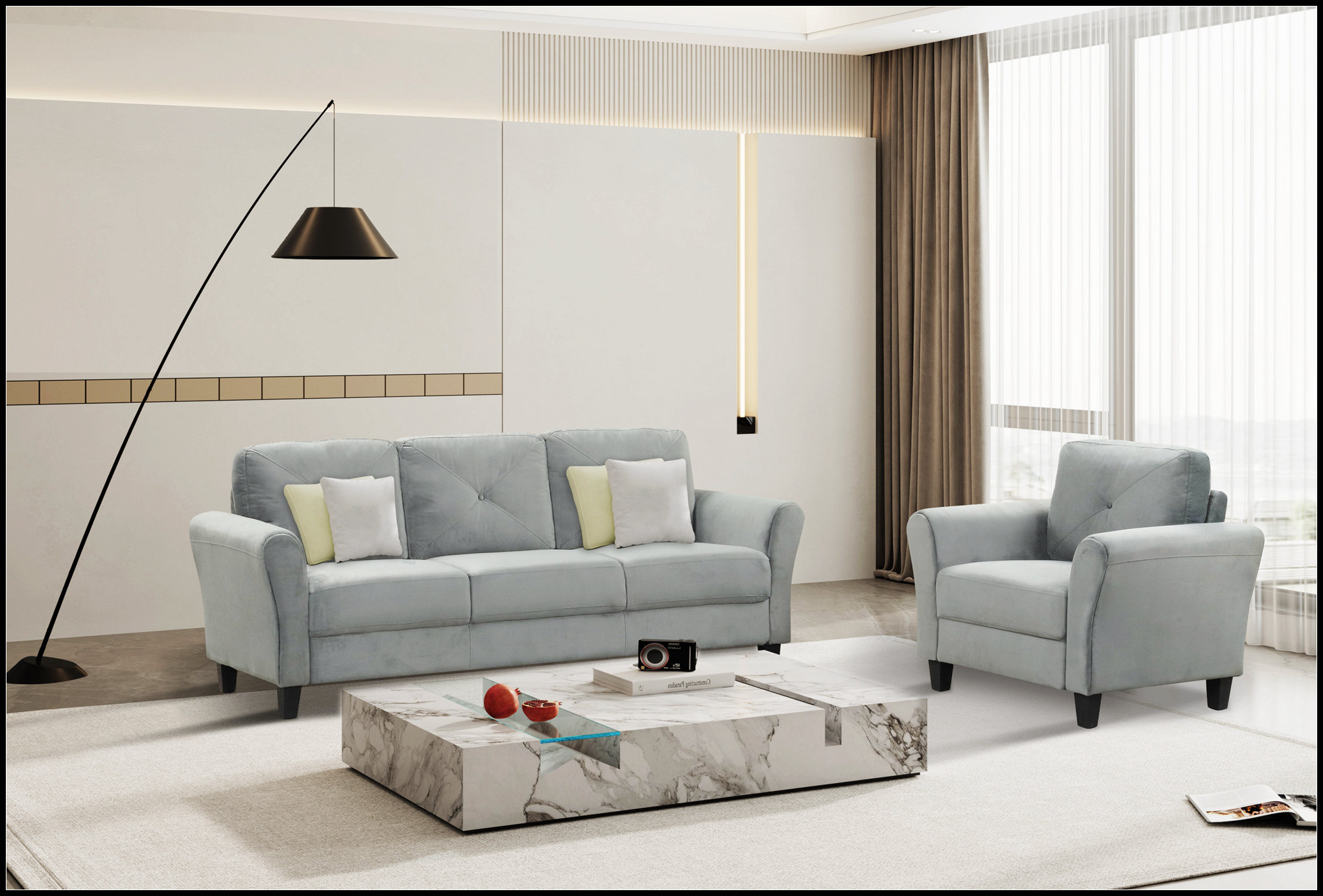 Wildon Home® Dunnum 3 Piece Living Room Set | Wayfair