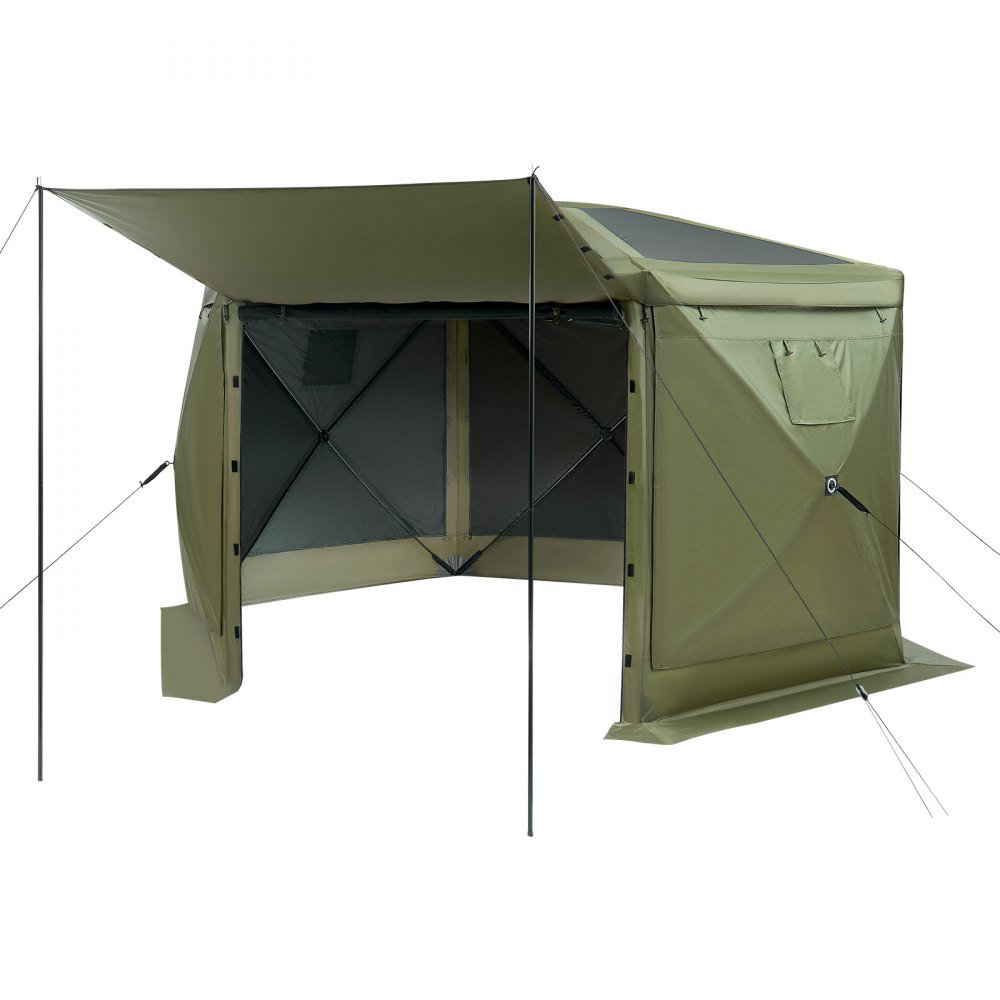 Stellweilan Tessberg Pop up Gazebo Screen Tent, 12 x 12 ft Large 6 ...