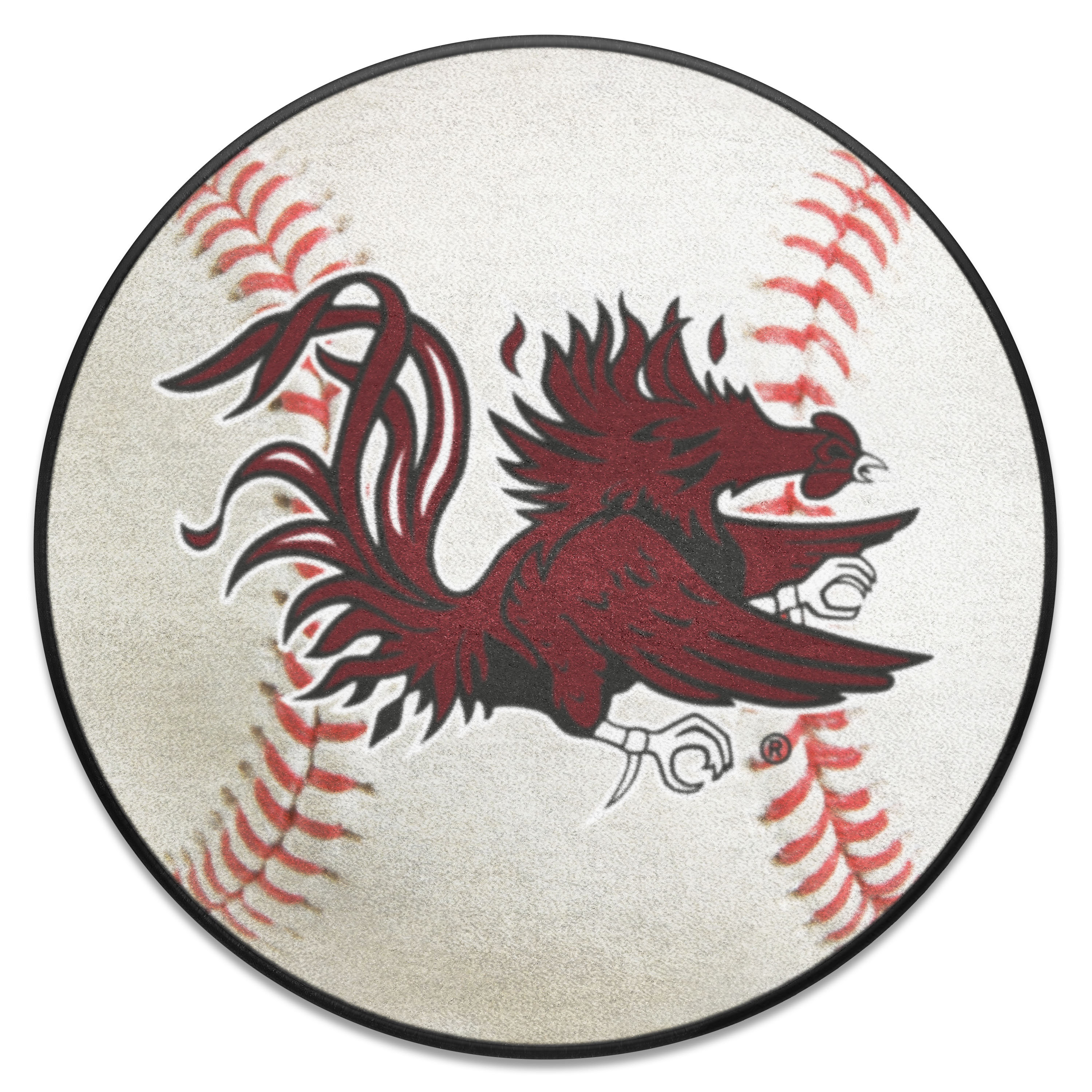FANMATS South Carolina_South Carolina Gamecocks Baseball Rug - 27In ...