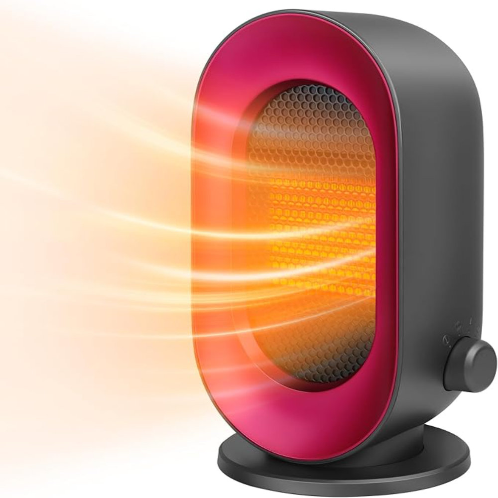 BUILTCO Sendowtek Portable Space Heater Indoor, Mini Electric Heater ...