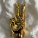 Mercer41 Chandresh Peace Sign Table Figurine & Reviews | Wayfair