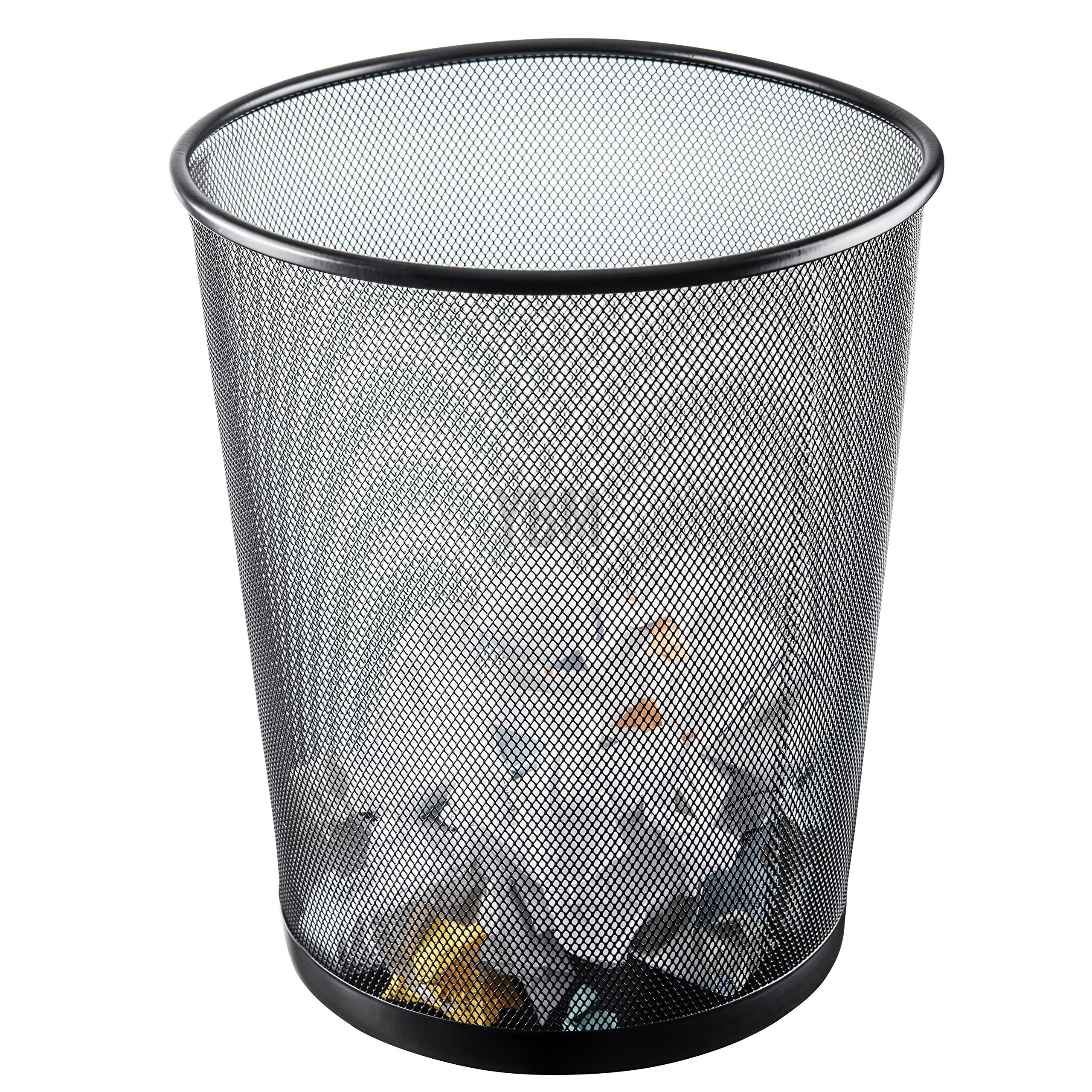 Remorb Alloy Steel Open Trash Can - 4.75 Gallons | Wayfair