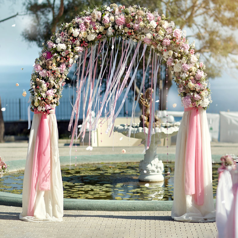 LUVODI Wedding Archway Backdrop Stand & Reviews | Wayfair
