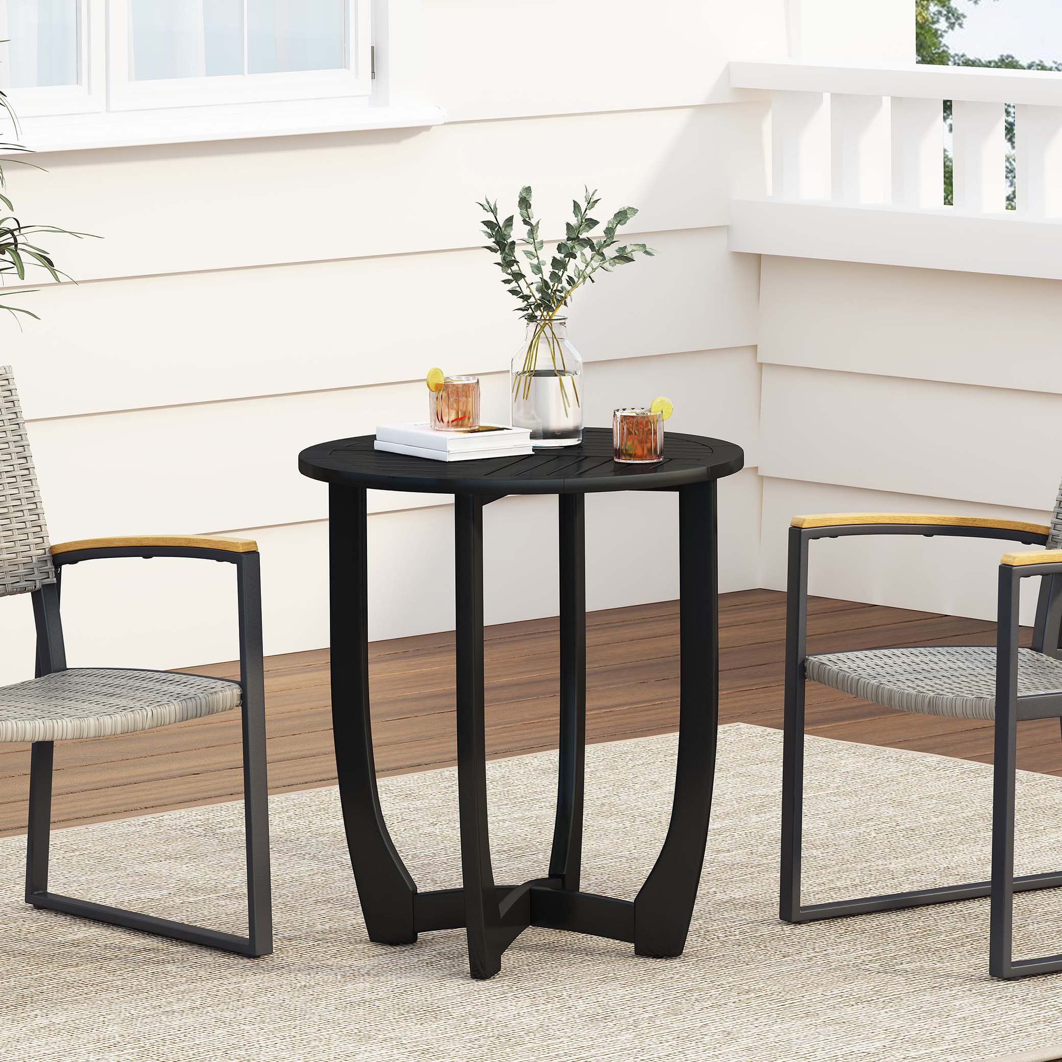 Ophelia & Co. Brechtel Round Solid Wood Dining Table - Wayfair Canada