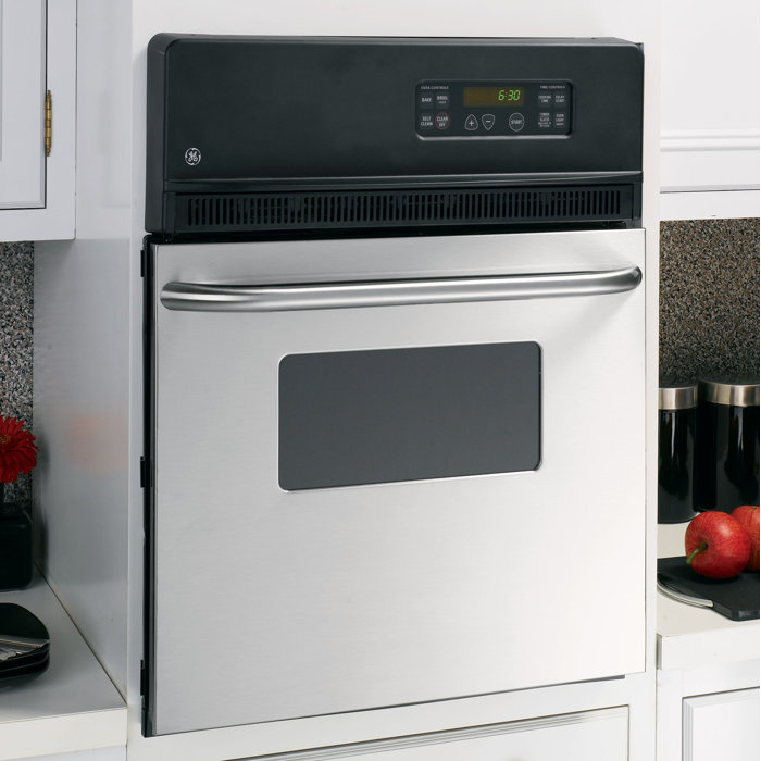 GE Appliances 24" Self Cleaning Electric Single Wall Oven & Reviews ...