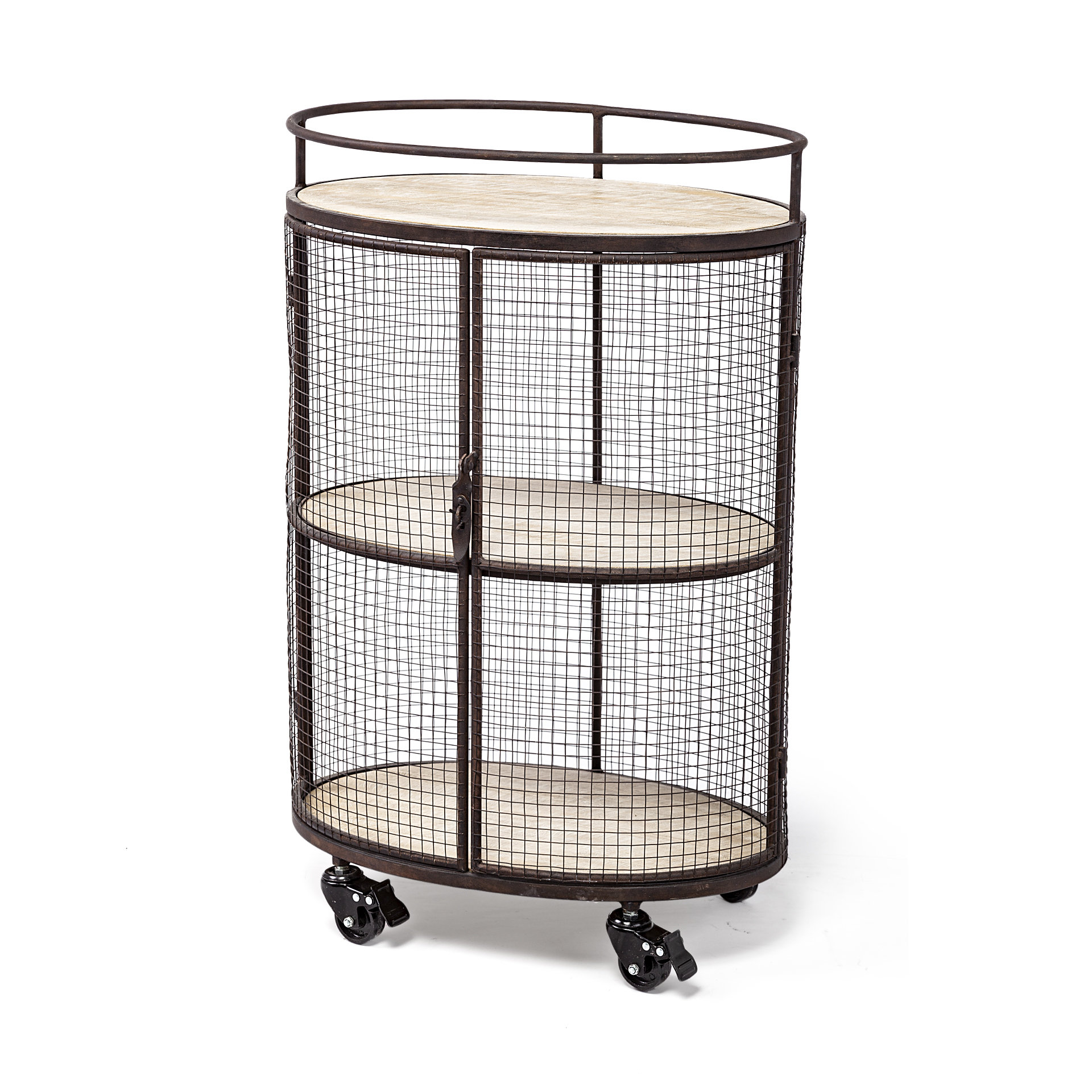 Williston Forge Brooten Metal Bar Cart & Reviews | Wayfair
