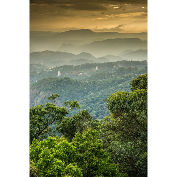 Wall Art Production Network Western Ghats Mountains by Instants ...