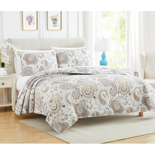 Bungalow Rose Paisley Quilt Set | Wayfair