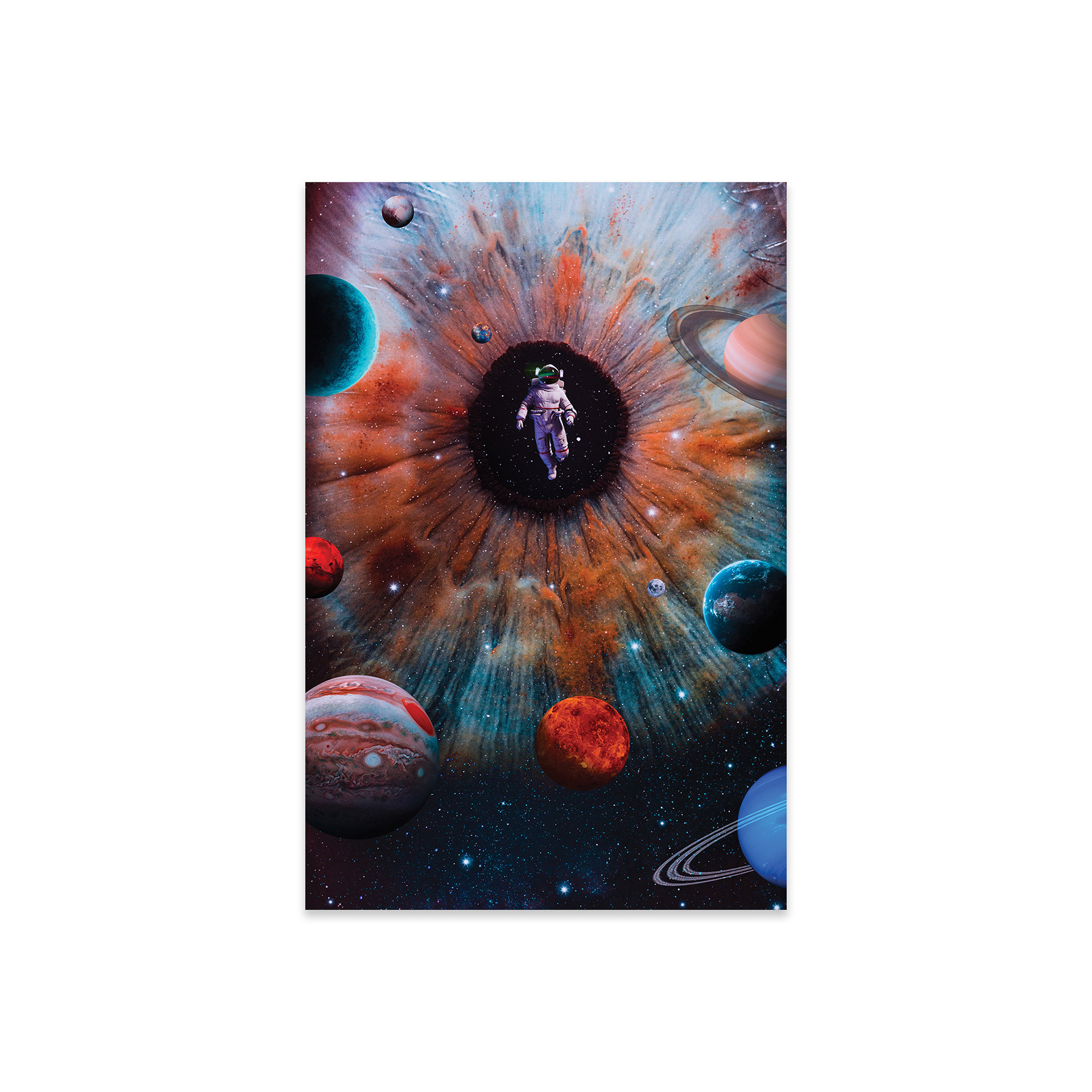 Trinx Astronaut And The Eye Of Universe Print On Acrylic Glass ...