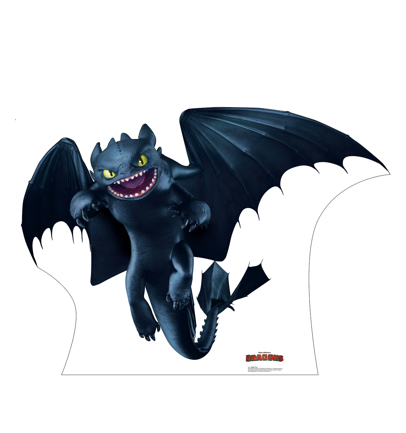 Advanced Graphics Night Fury (How to Train Your Dragon) | Wayfair