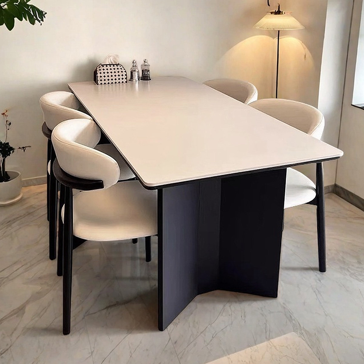 Zhang's SereneLodge Nordic solid wood minimalist rock table - Wayfair ...