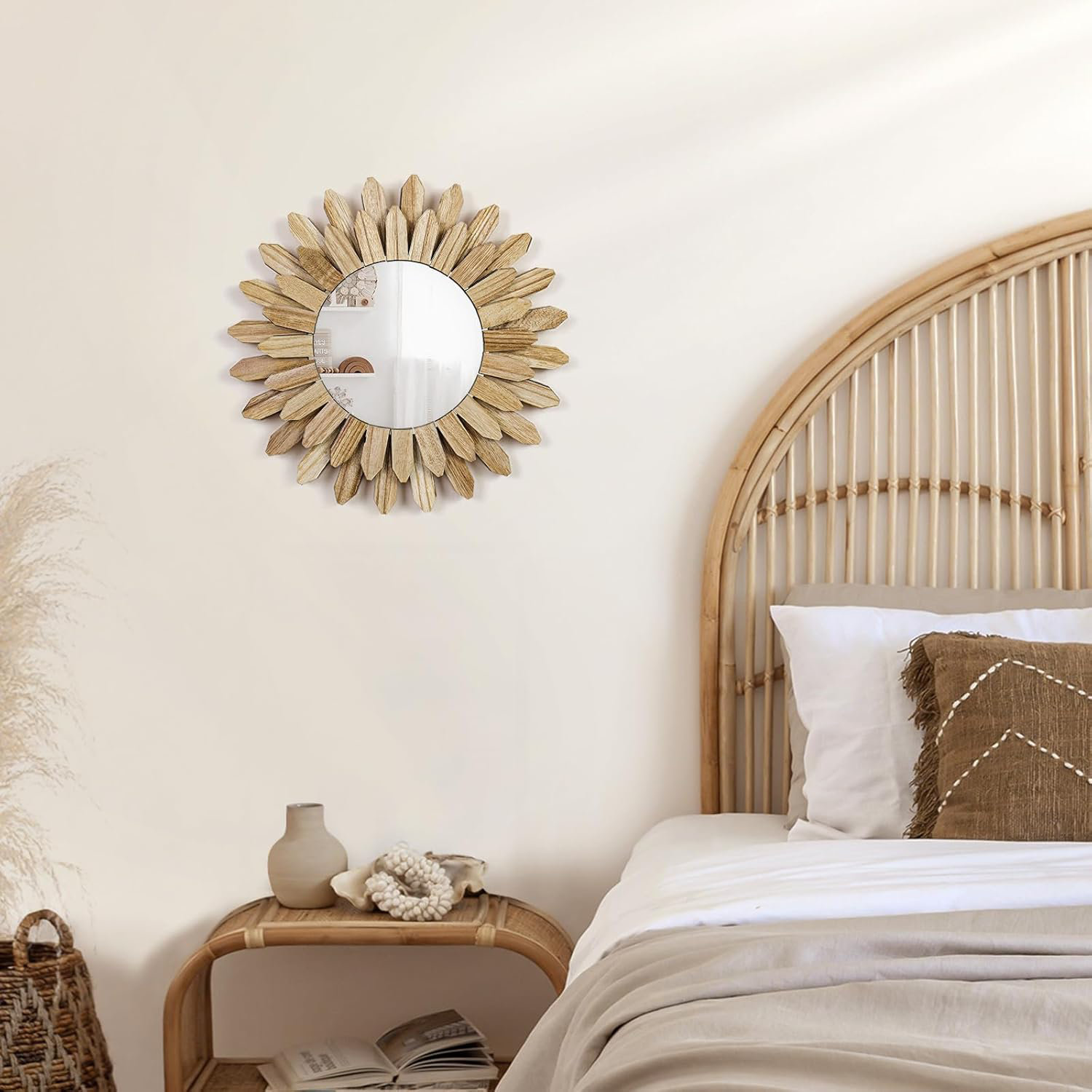 Loon Peak® Kallai Manufactured Wood Free Form Mirror | Wayfair