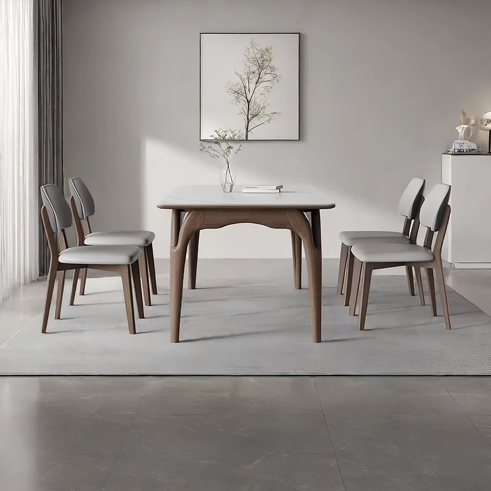 ComfySofa.s New artistic rock panel dining table and chair set | Wayfair