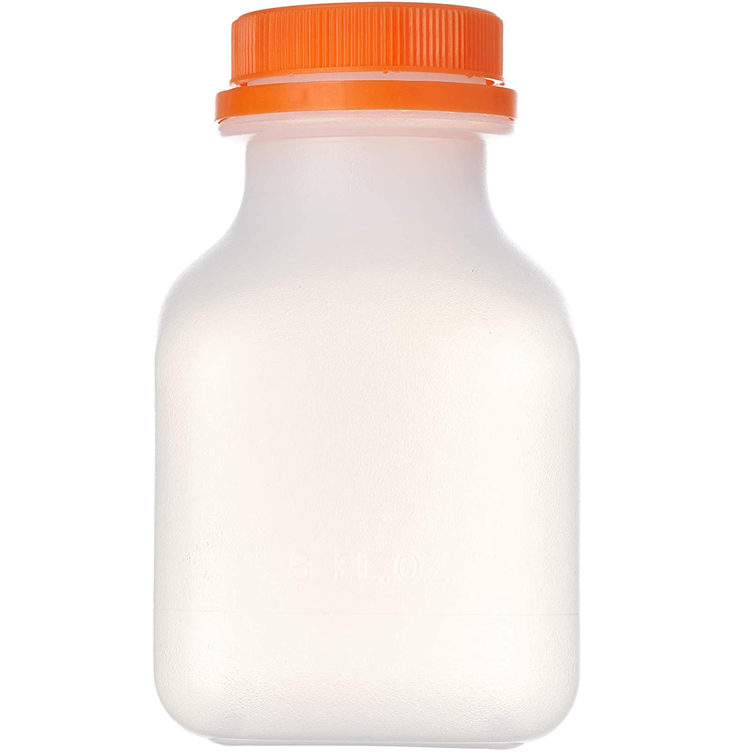 Prep & Savour 8Oz Empty Foggy Plastic Juice Bottles With Tamper Evident ...