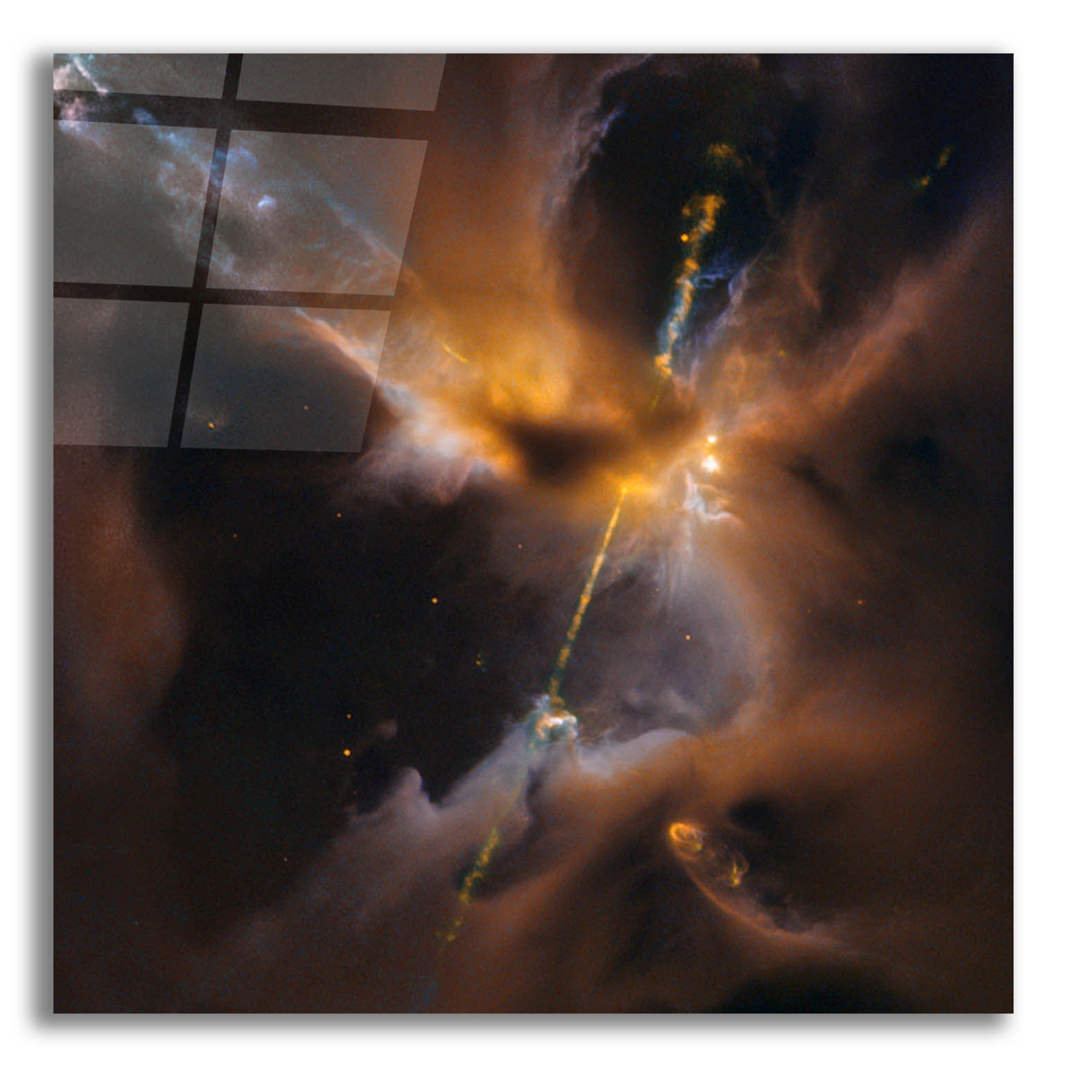Ebern Designs Herbig Haro 24' by NASA's Hubble Space Telescope Acrylic ...