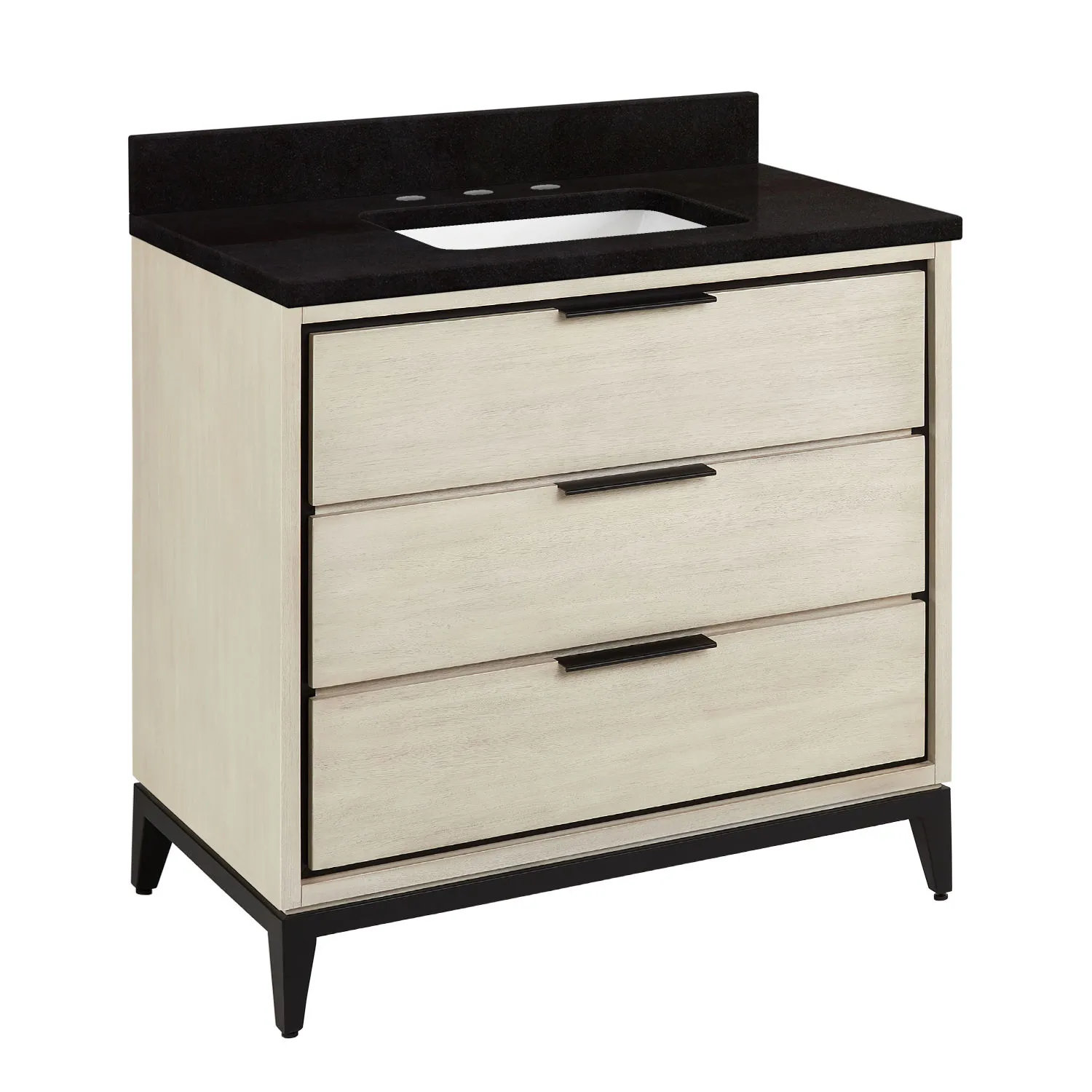 Signature Hardware 36" Hytes Single Bathroom Vanity Set with ...