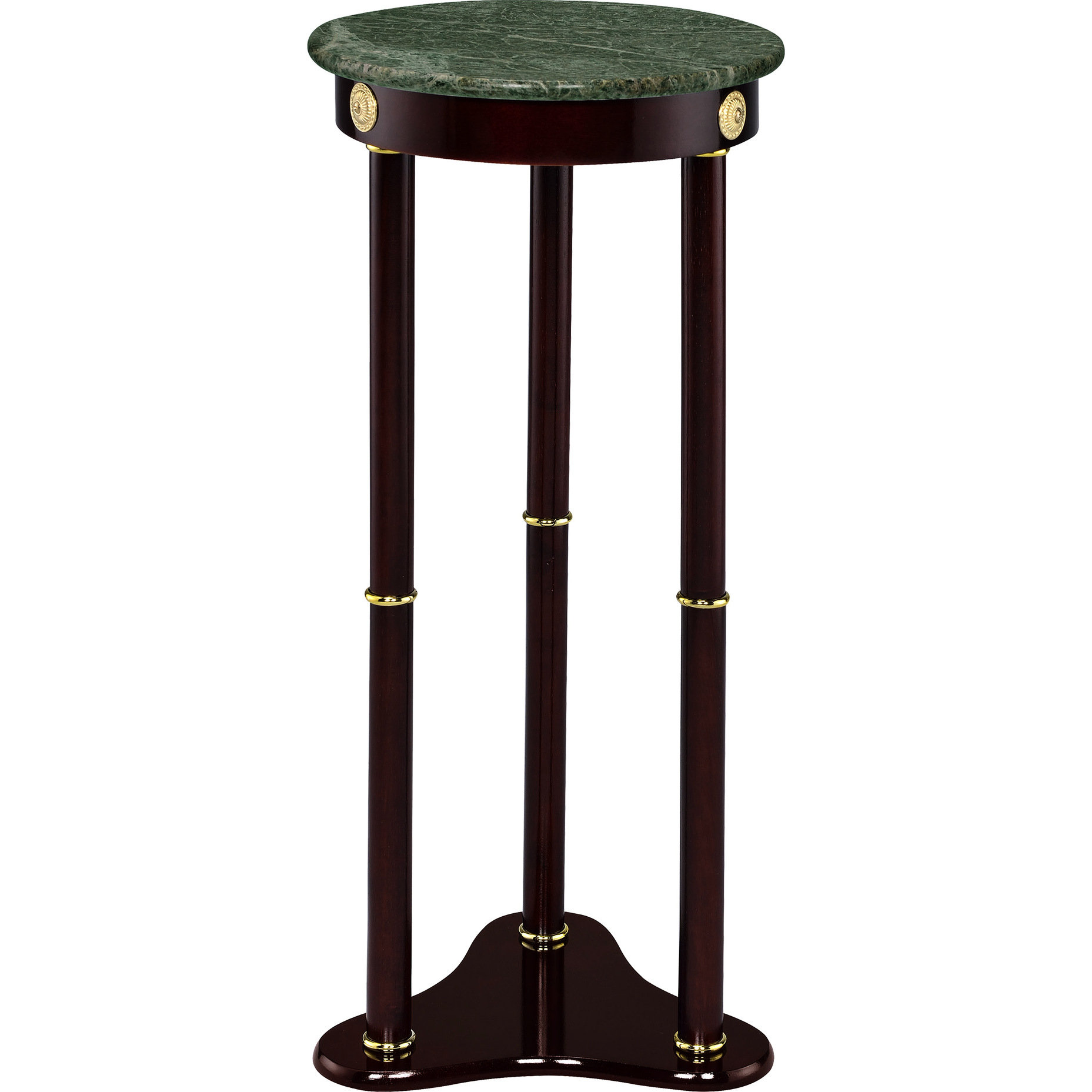 Winston Porter Round Top Side Table With Finish For Plants - Safe And ...