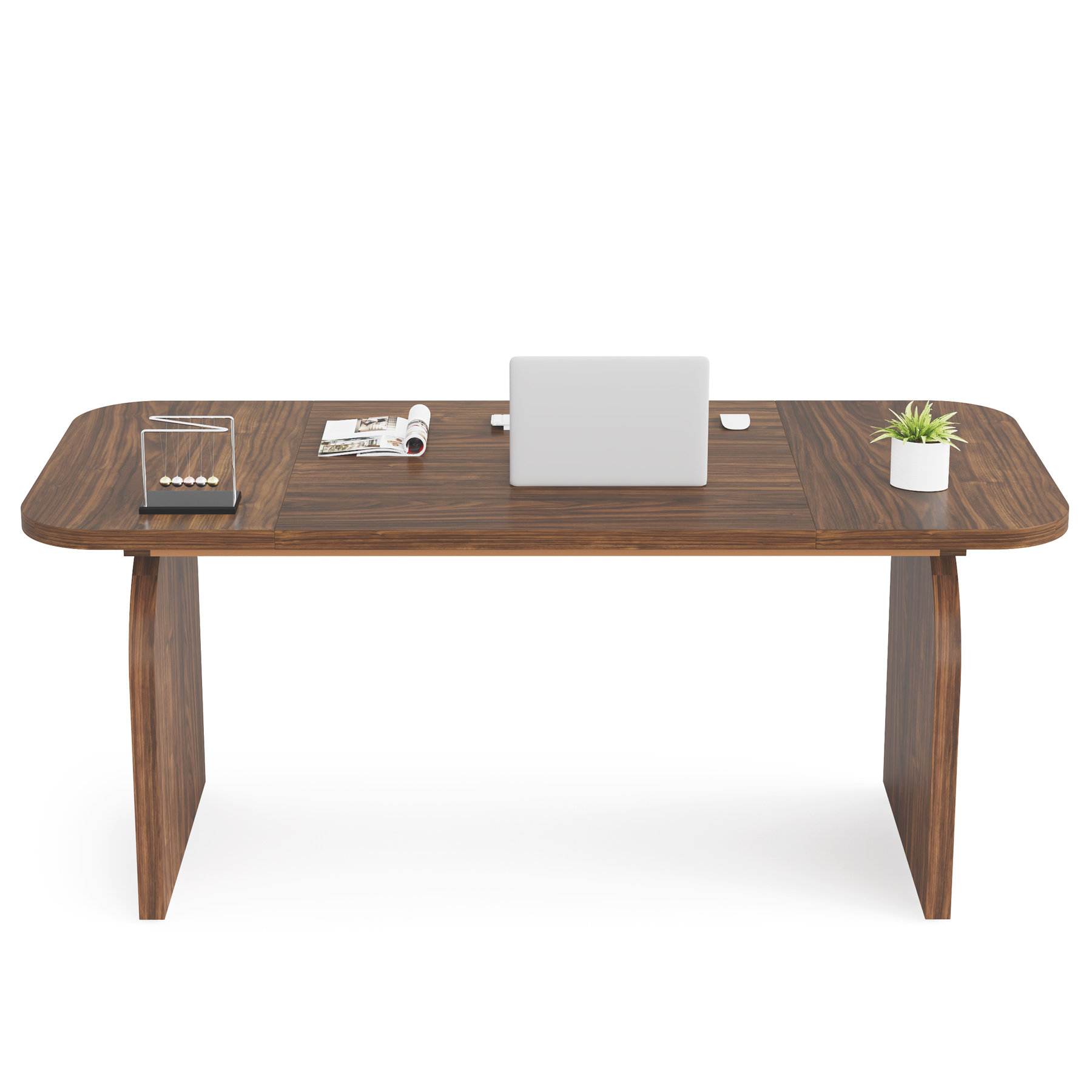 Millwood Pines Bhavisha 62-inch Farmhouse Executive Desk , Computer ...