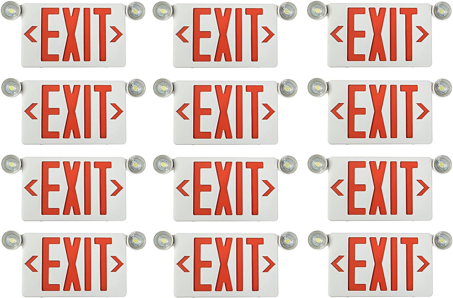 Ciata Lighting Thermoplastic LED Exit Sign | Wayfair