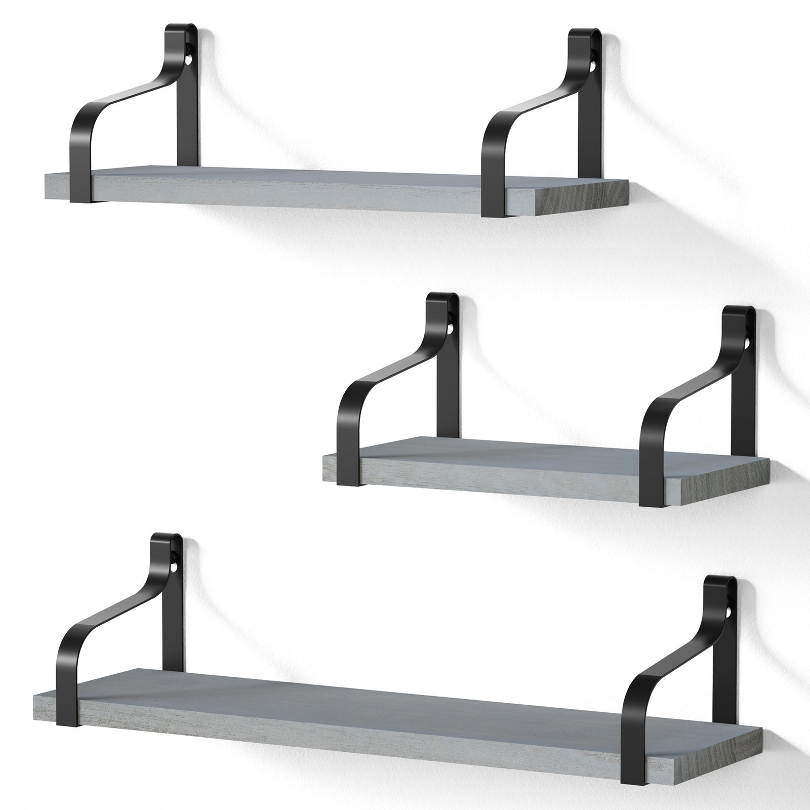 Love-KANKEI Rustic Wood Storage Shelves for Multi-Spaces & Reviews ...