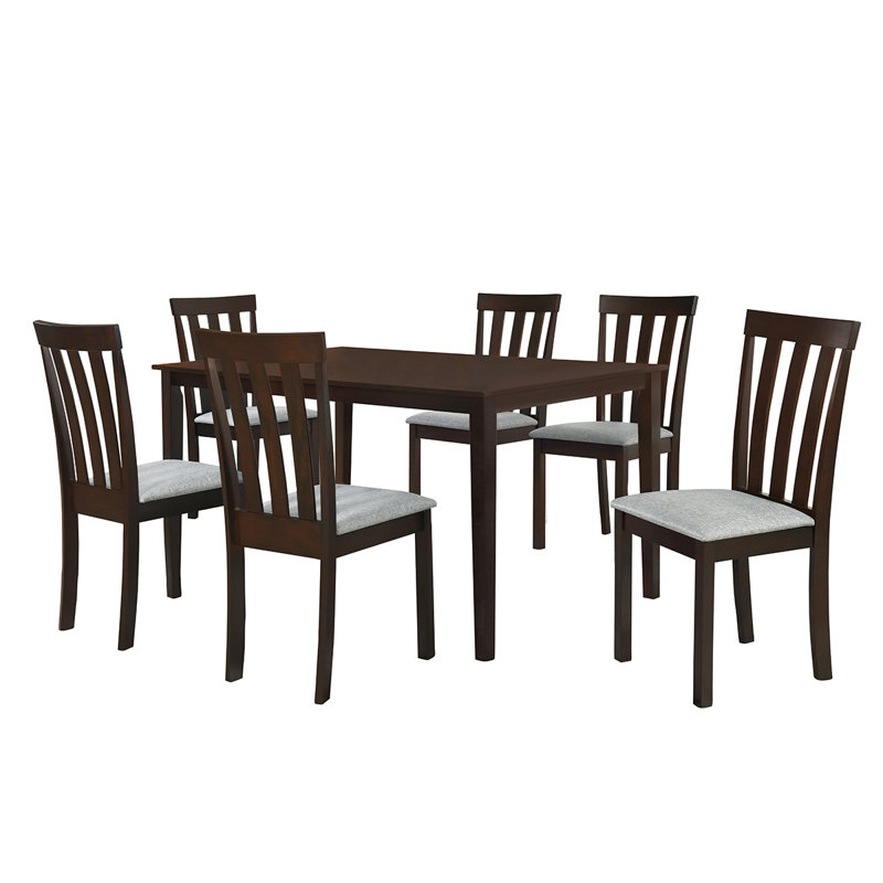 Winston Porter Monikah 35.5 L x 59.2 W Dining Set | Wayfair