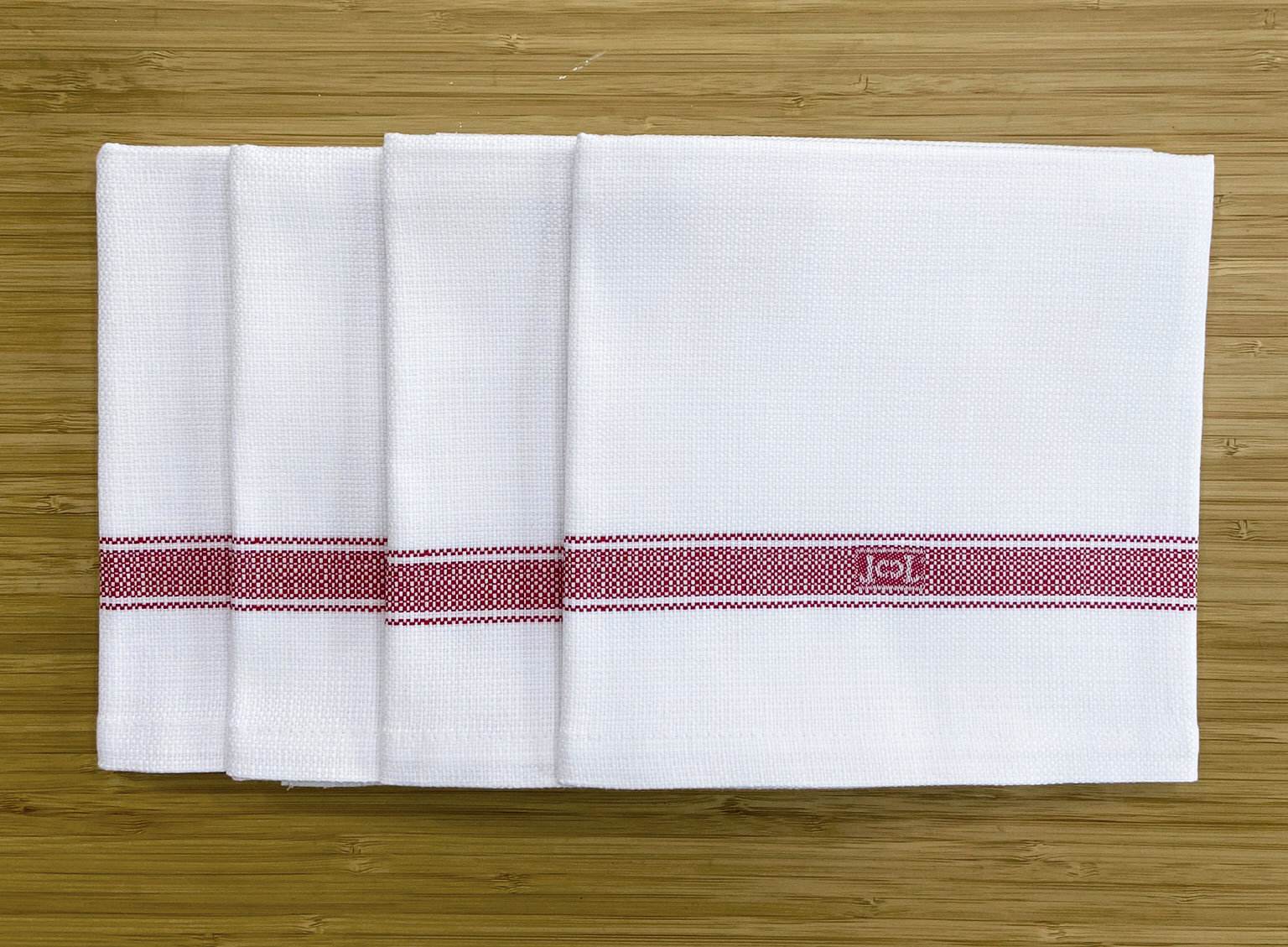 Carlo Lamperti™ Cotton Striped Square Napkin | Wayfair