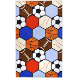 Sports Area Rugs You'll Love | Wayfair