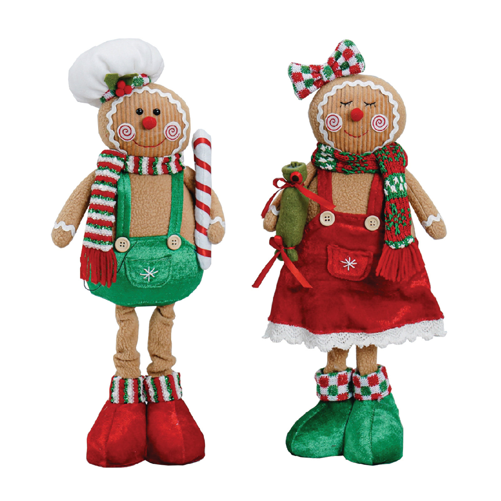 Santa's Workshop 2 Piece Christmas Gingerbread Set & Reviews | Wayfair