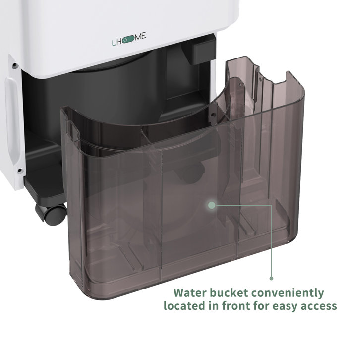 Uhome 30 Pints Console Dehumidifier for Rooms up to 3000 Cubic Feet ...