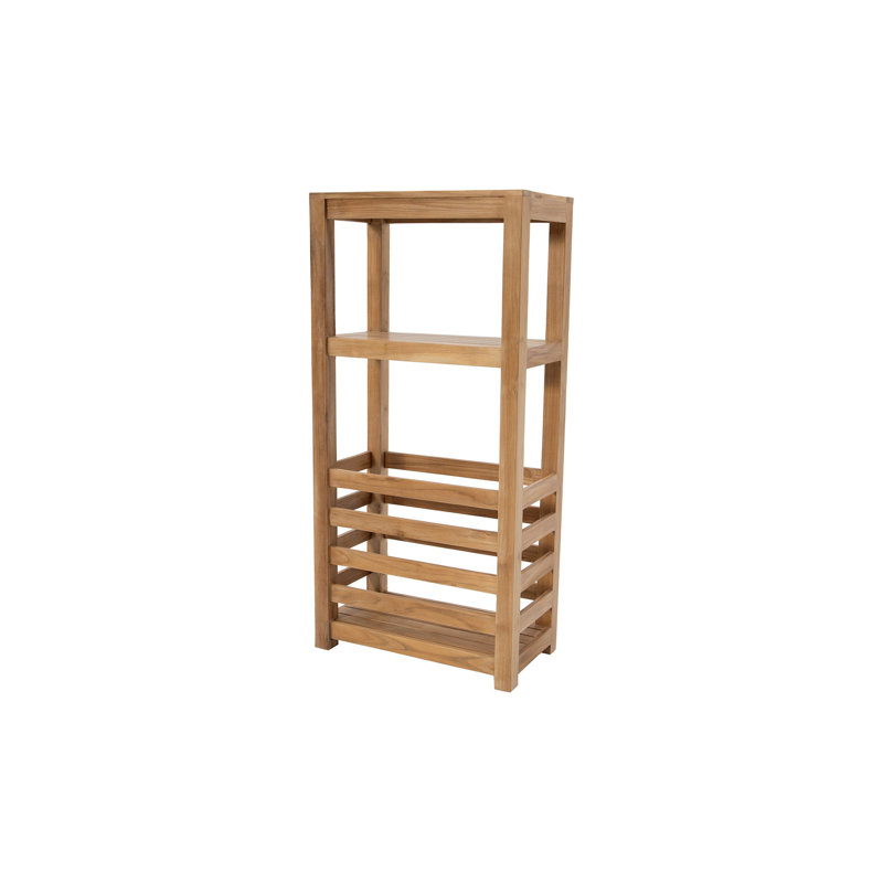 Loon Peak® East Arapahoe 50"H Solid Wood Storage Rack | Wayfair