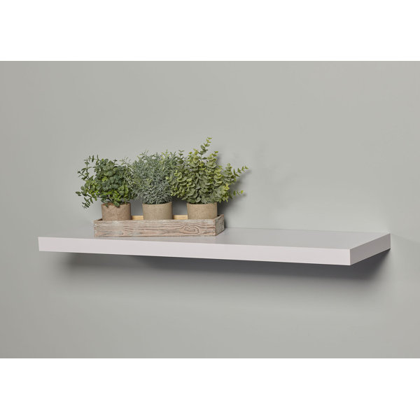 Millwood Pines Drumheller PVC Floating Shelf & Reviews | Wayfair