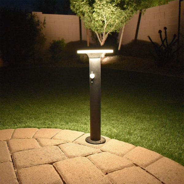 Brilliance Metal Works Black Low Voltage Solar Powered Integrated LED ...