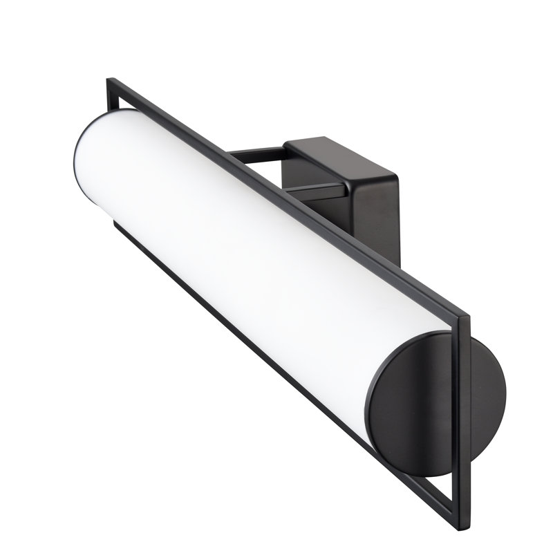 Willa Arlo™ Interiors Syston Dimmable LED Bath Bar with White Glass ...