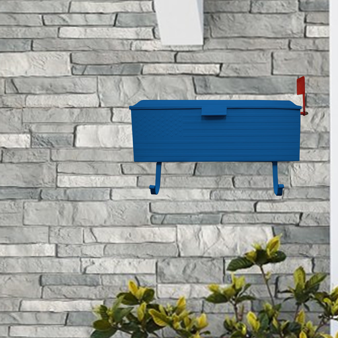 Oakland Living Newspaper Hangers Wall Mounted Mailbox & Reviews ...