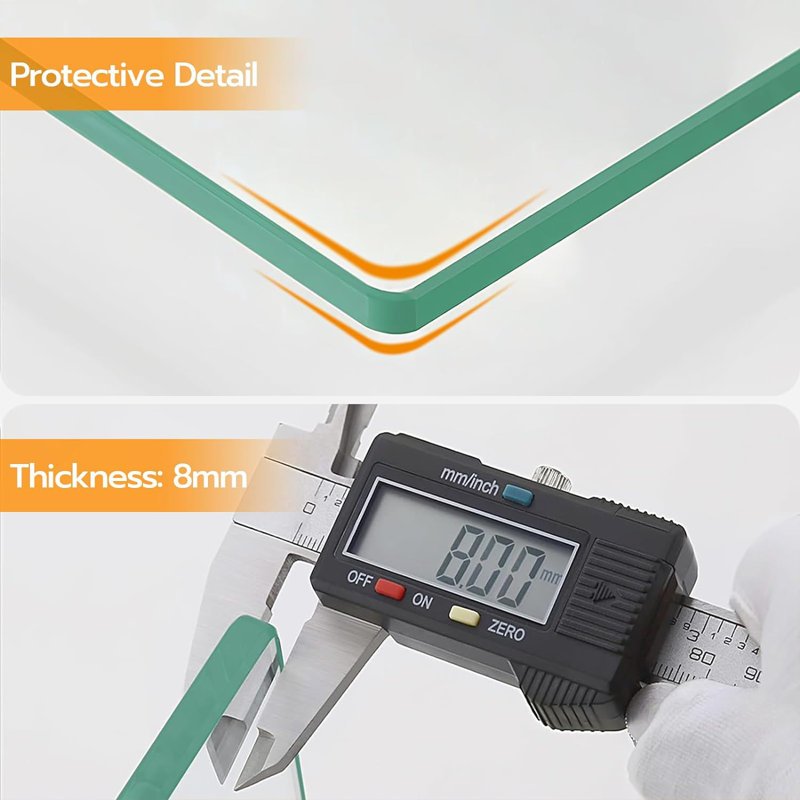 Latitude Run® Haaheo Glass Wall Bathroom Shelves | Wayfair