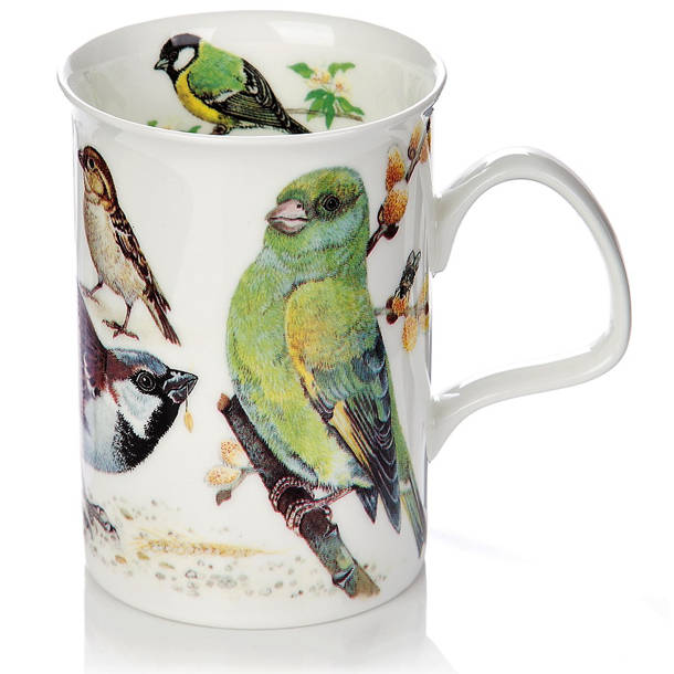 August Grove® Jody Poppy Bone China Coffee Mug | Wayfair