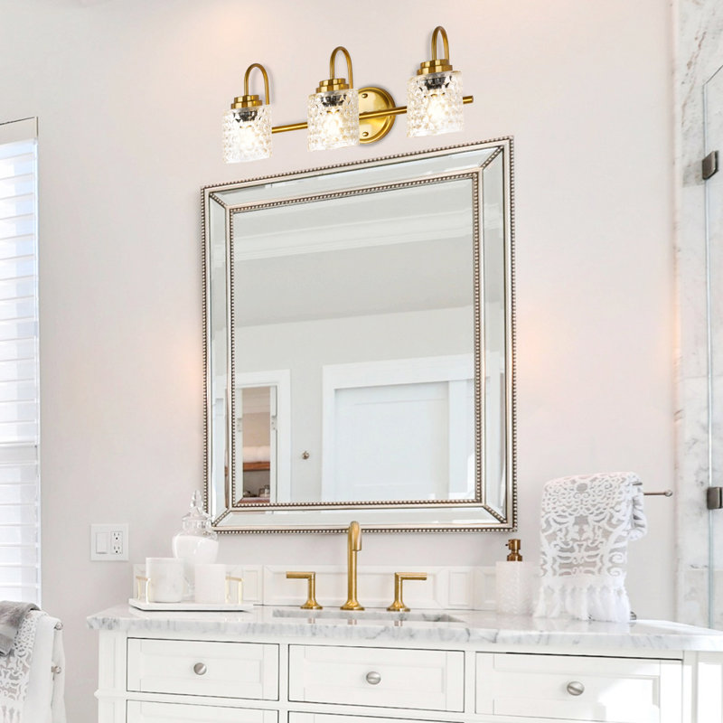 Mercer41 Nafissa 3 - Light Dimmable Vanity Light & Reviews | Wayfair