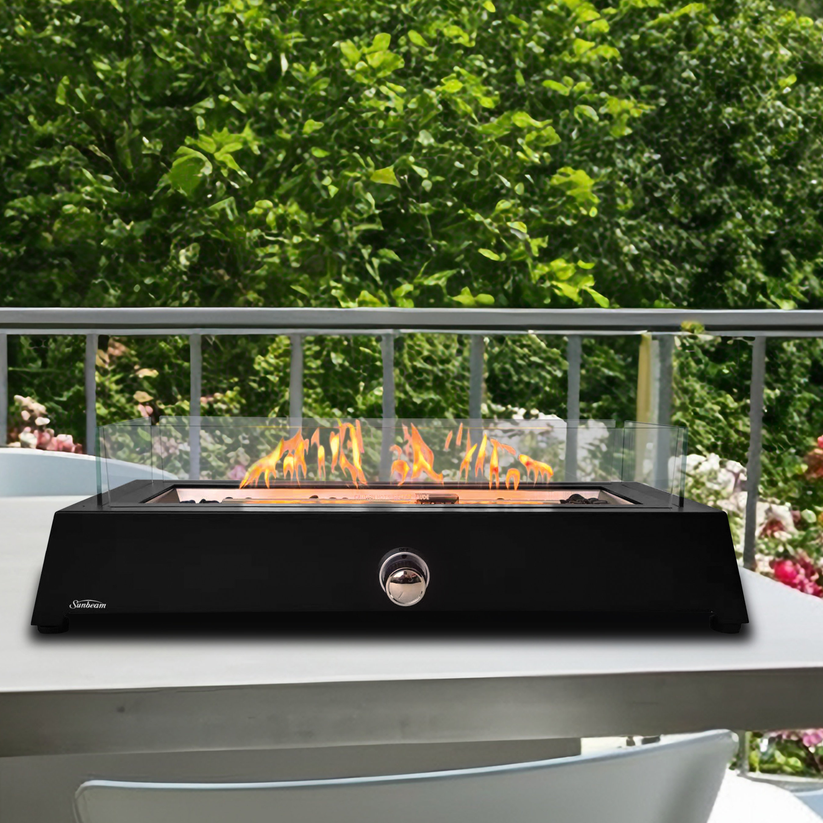Sunbeam Outdoor Bolt Steel Tabletop Fire Pit - Wayfair Canada