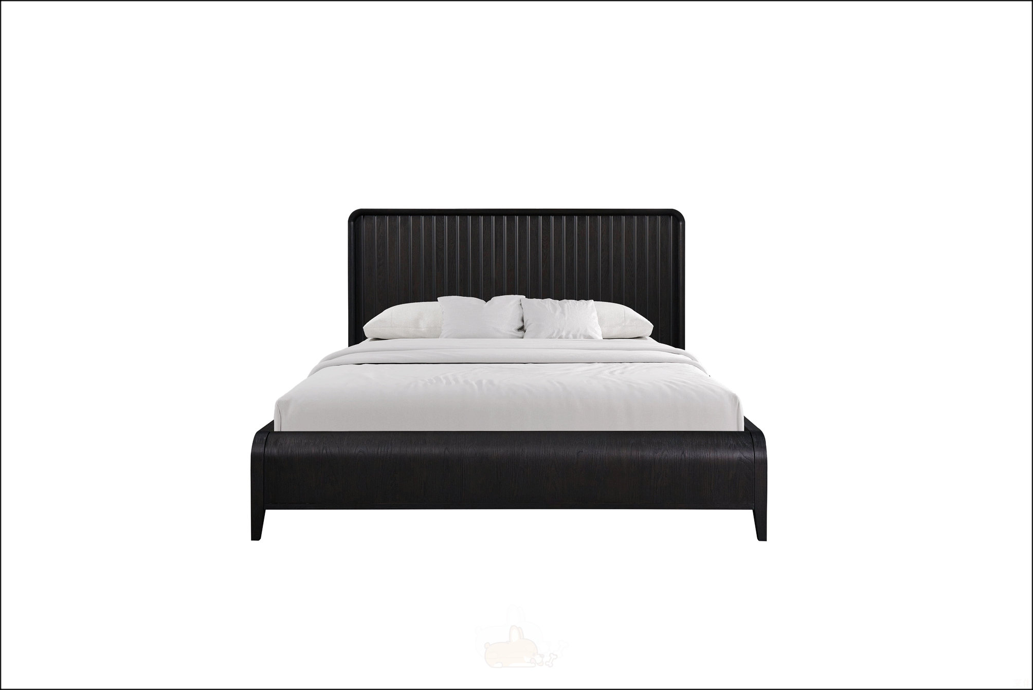 George Oliver Queen Waterfall Panel Bed | Wayfair