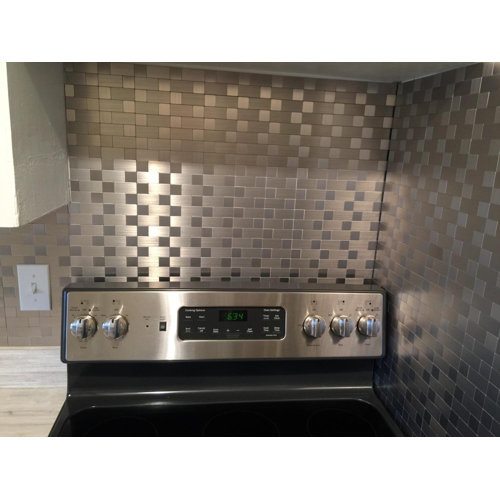 Art3d Metal Peel and Stick Mosaic Tile & Reviews | Wayfair