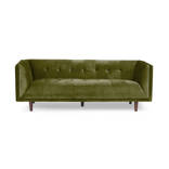 George Oliver Elsner 88'' Velvet Sofa & Reviews | Wayfair