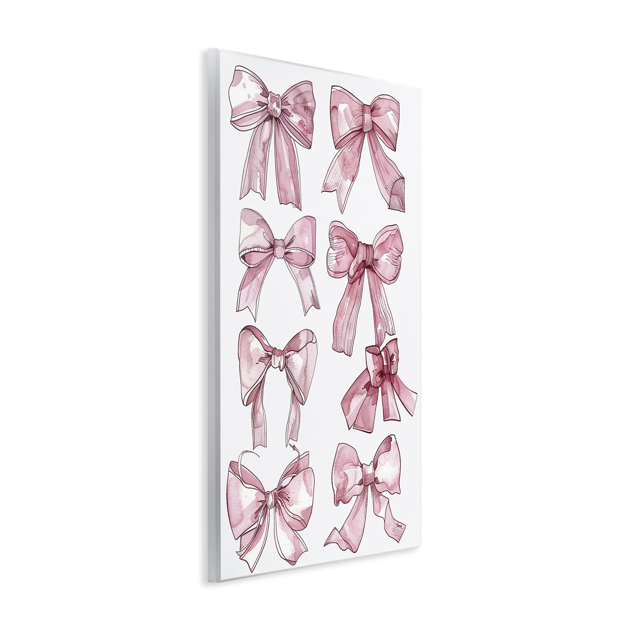 Dakota Fields Various Ribbons in Pink Wall Plaque, design by LSR Design ...