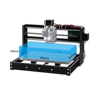 VEVOR CNC Router Machine, 300W, 3 Axis GRBL Control Wood Engraving ...
