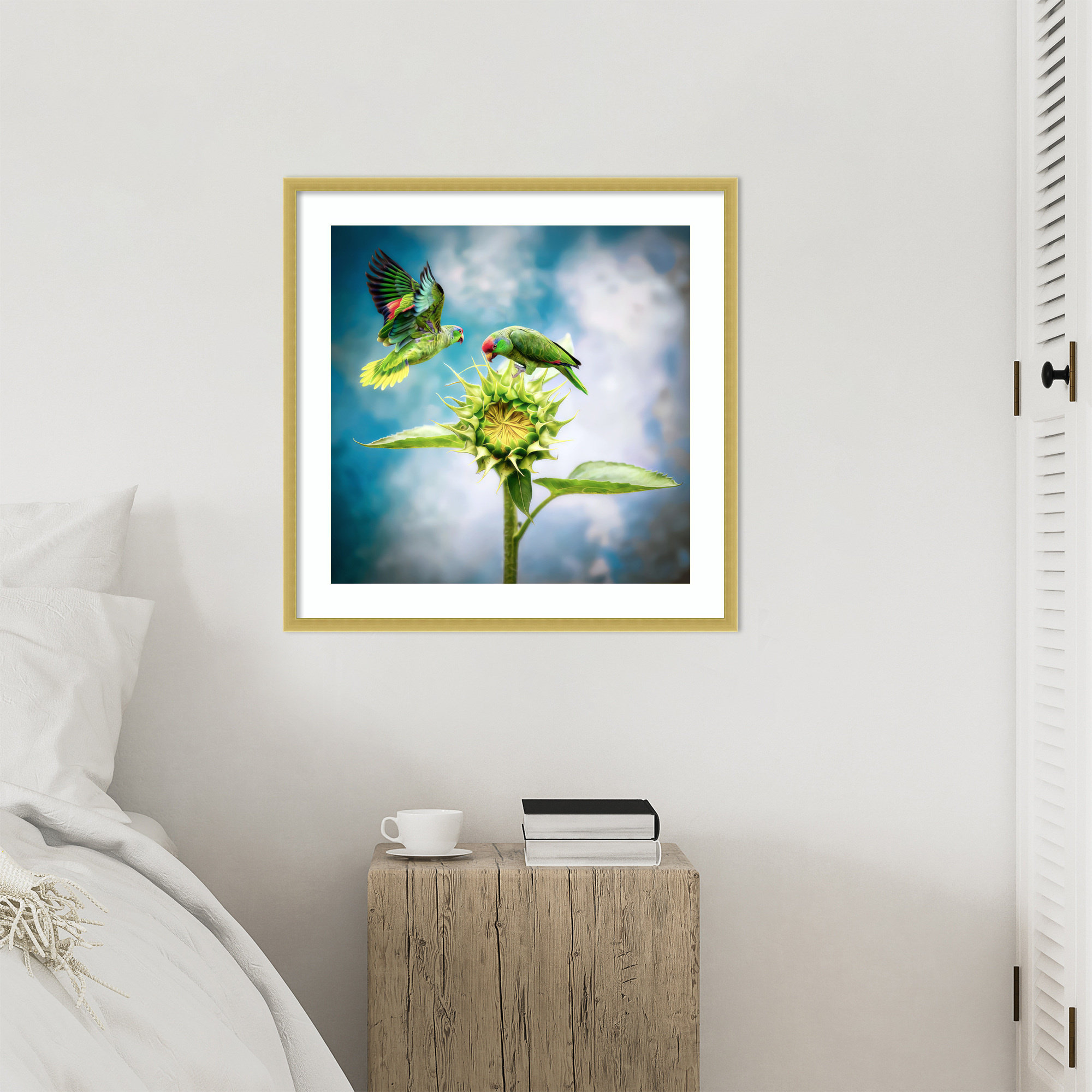 Bayou Breeze Colourful Companions by Barbara Fletcher Wood Framed Wall ...