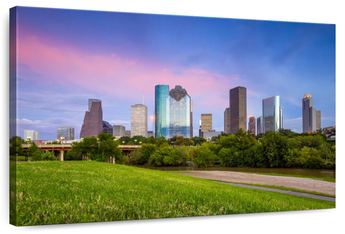 Ebern Designs Sireci Houston Texas Sunset | Wayfair