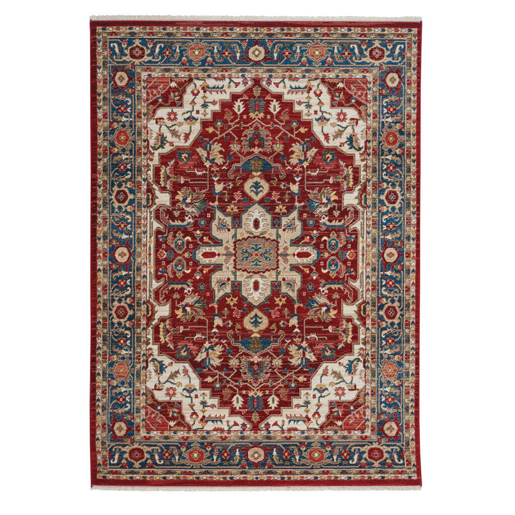 Charlton Home® Briallen Oriental Red/Beige Area Rug | Wayfair