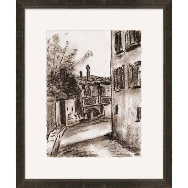 Wendover Art Group Tuscan Study Tuscan Study 6 Framed On Paper Painting ...