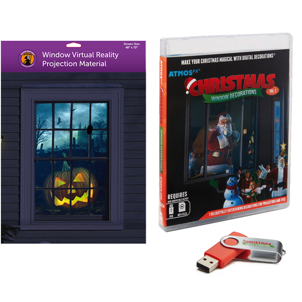 Holiscapes Christmas Digital Kit Includes 7 AtmosFX Video Effects for ...