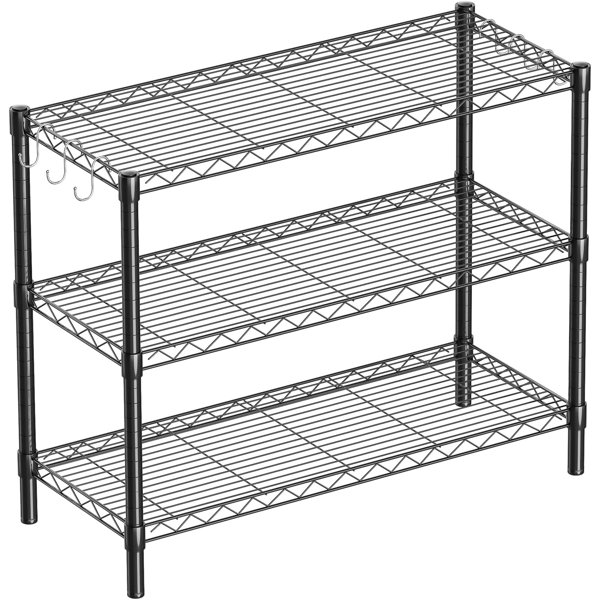 Rebrilliant Adjustable Metal Shelf Wire Shelving Unit Heavy Duty ...