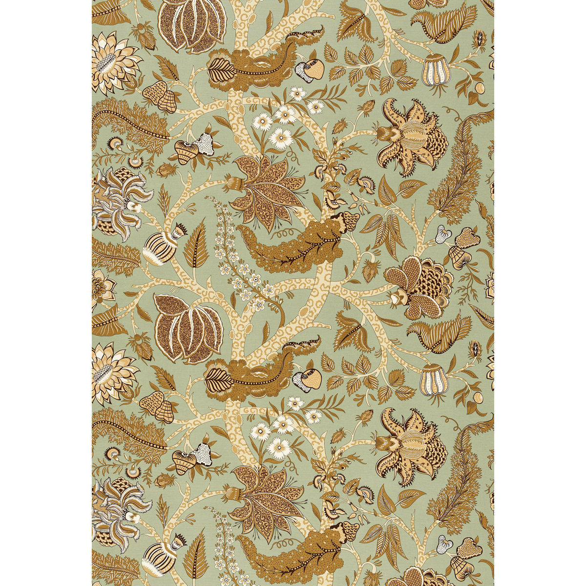 Schumacher Jaipur Tree Fabric | Wayfair